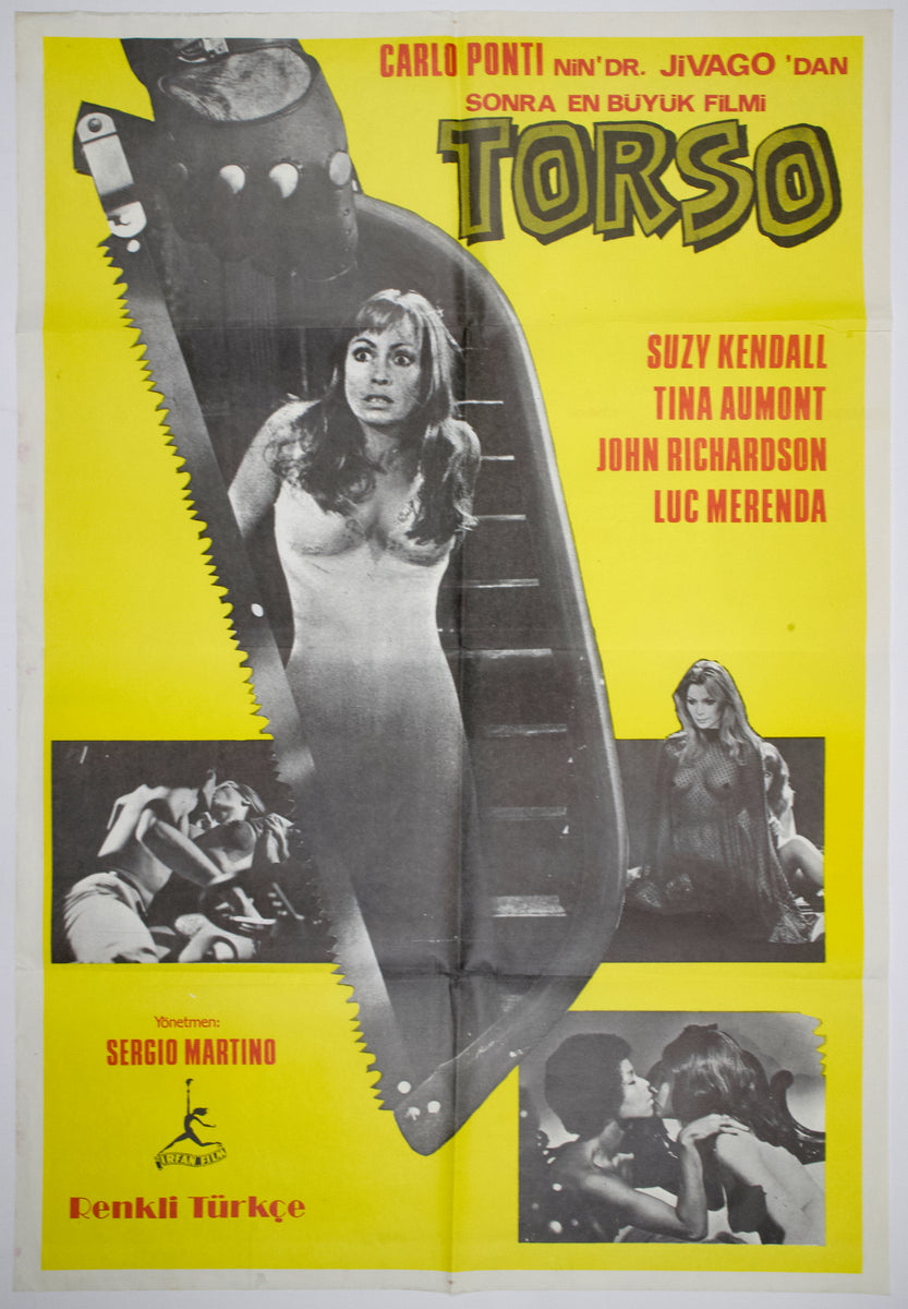 Torso (1973) Turkish 1 Sheet Poster #New – Horror Poster Emporium