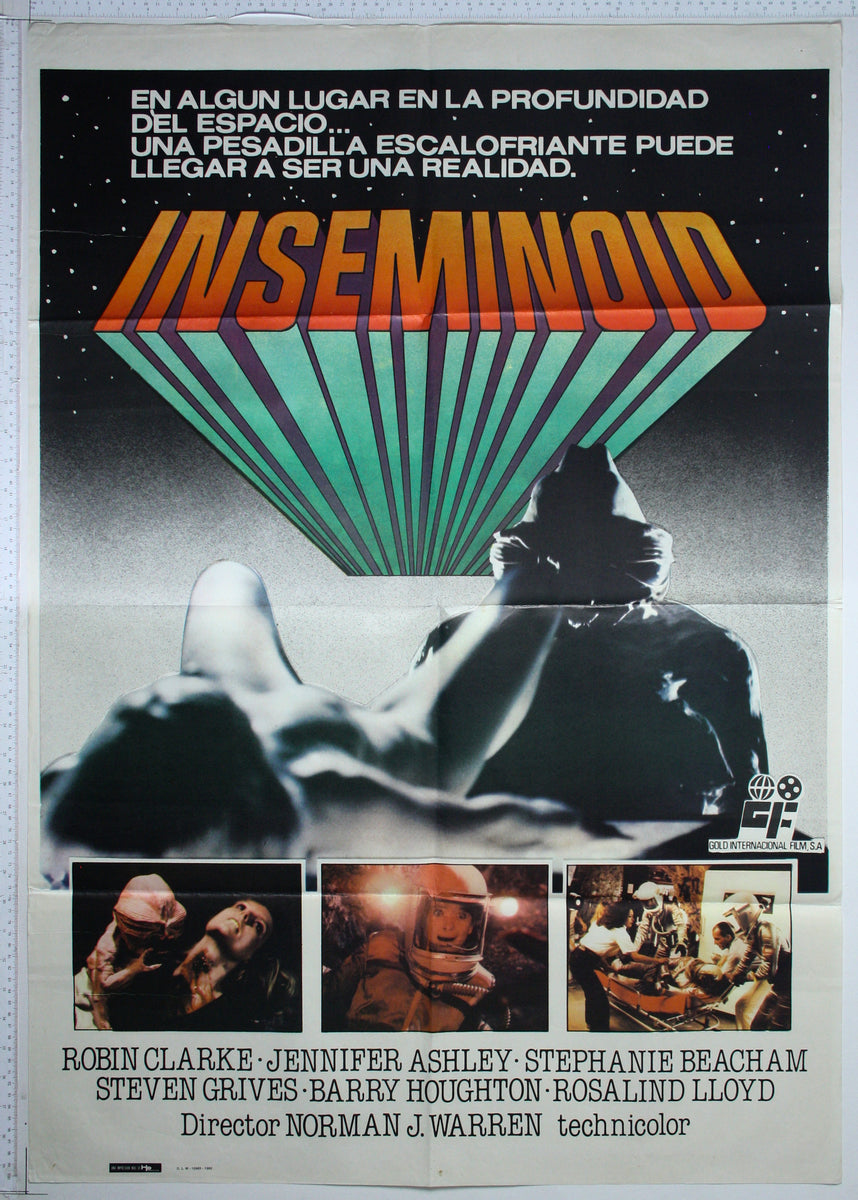 Inseminoid (1981) Spanish 1 Sheet Poster – Horror Poster Emporium