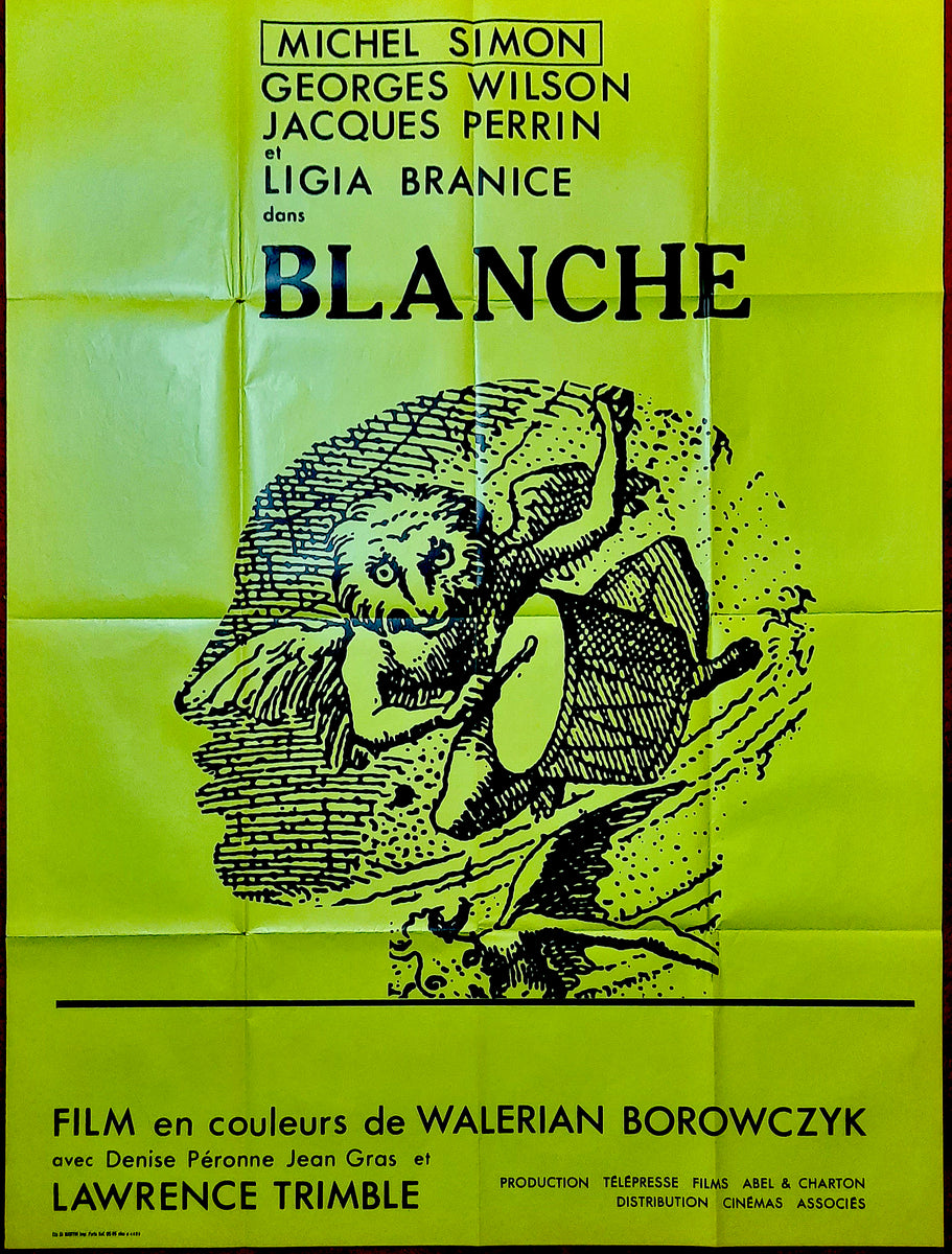 Blanche (1971) French Grande Poster – Horror Poster Emporium