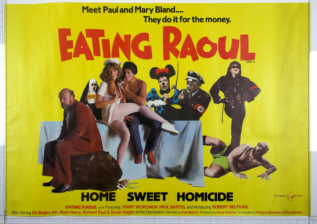 Eating Raoul (1982) UK Quad Poster – Horror Poster Emporium