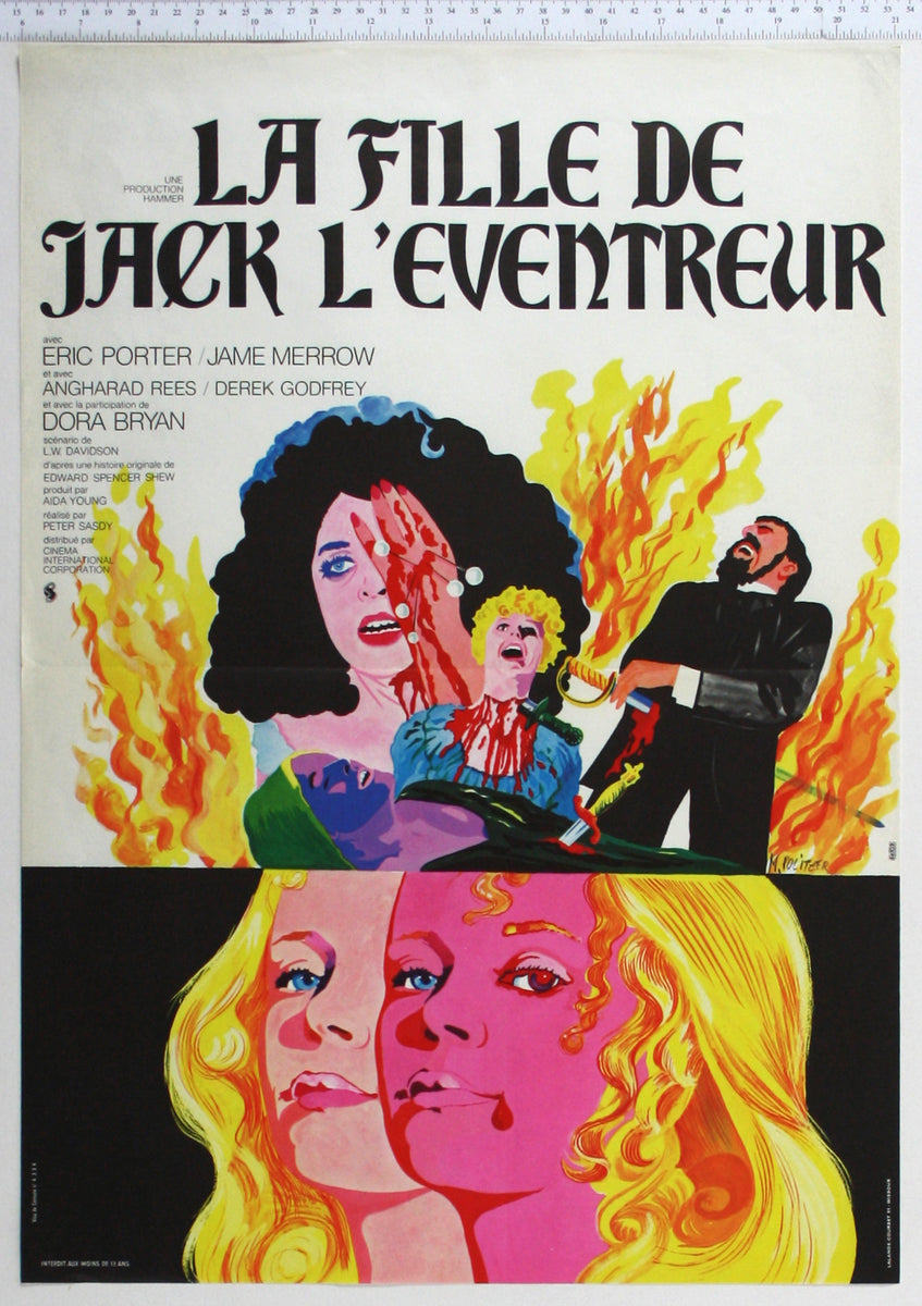 Hands of the Ripper (1971) French Petite Poster – Horror Poster Emporium