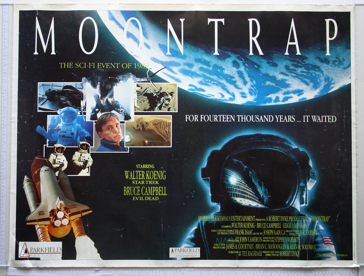 Moontrap (1989) UK Quad Poster – Horror Poster Emporium