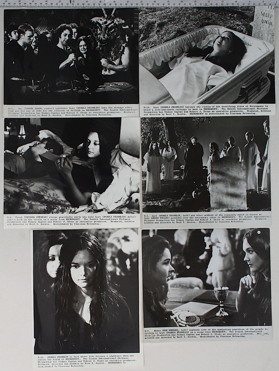 Necromancy (1972) US Press Stills – Horror Poster Emporium