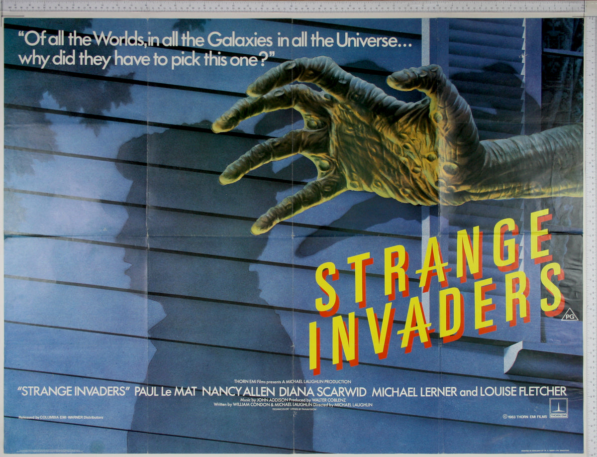 Strange Invaders (1983) UK Quad Poster – Horror Poster Emporium