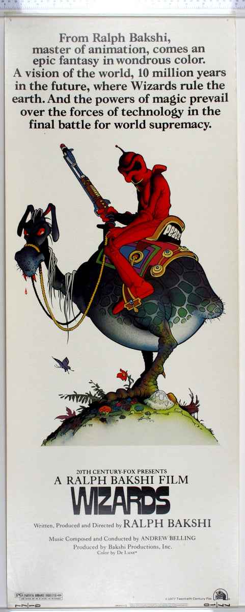 Wizards (1977) US Insert Poster – Horror Poster Emporium